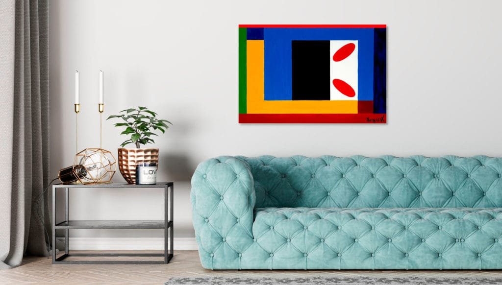 Window Into Structure On Canvas - Marquis Leo Collection